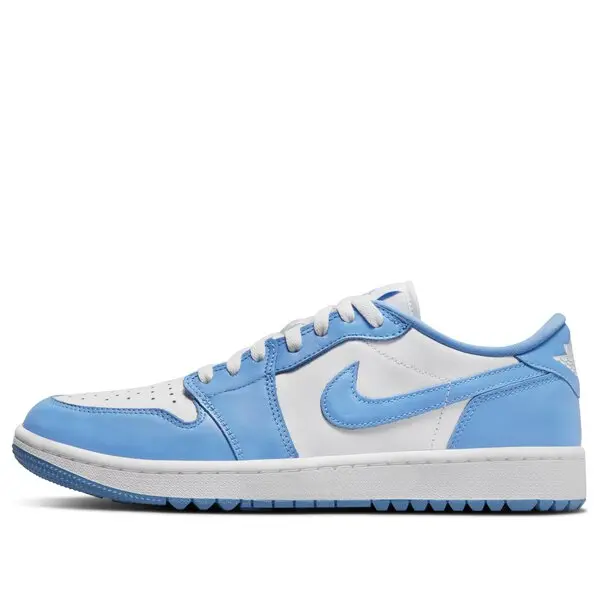 JORDAN 1 Low Golf "unc" Sneakers - White/blue