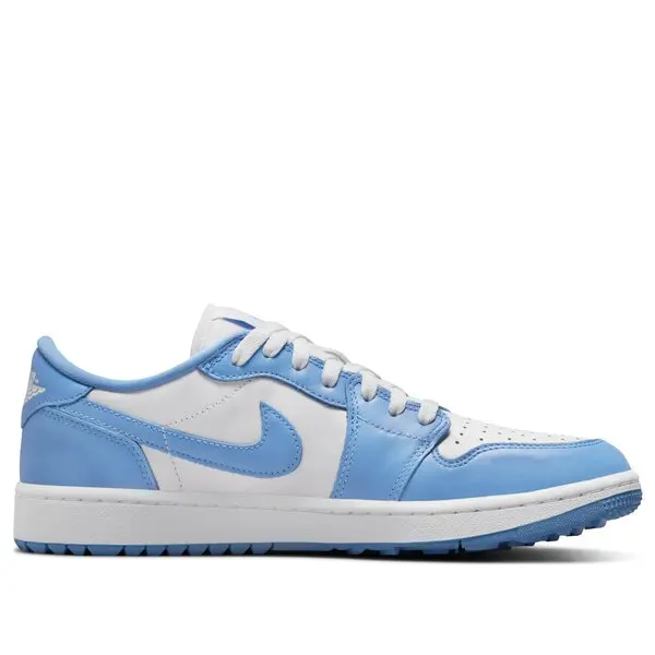 JORDAN 1 Low Golf "unc" Sneakers - White/blue