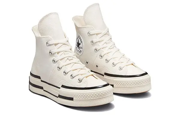 CONVERSE Chuck 70 Plus High Top Sneakers - White