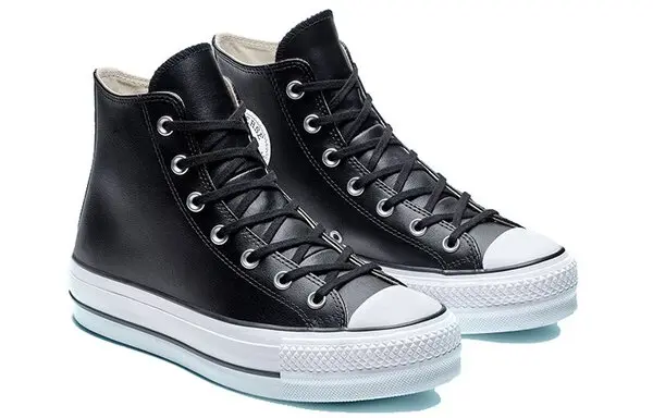 CONVERSE Chuck Taylor All Star Lift High Top Sneakers - Black/white