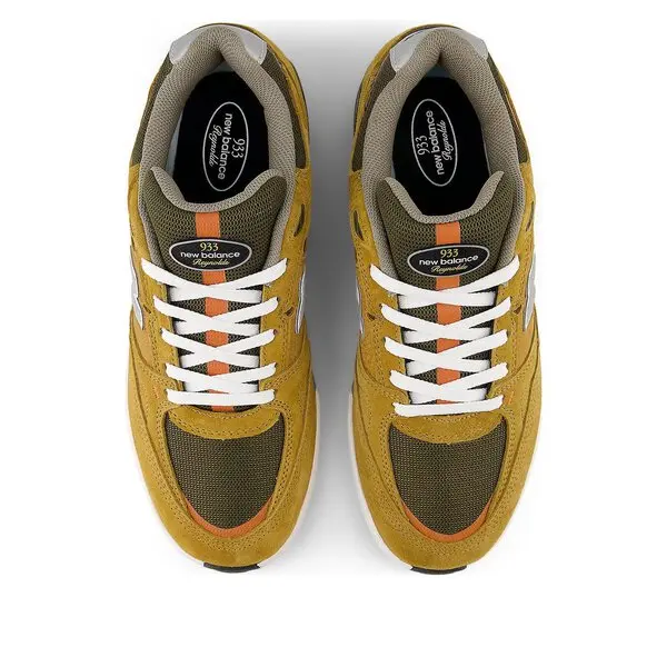 NEW BALANCE Numeric 933 'andrew Reynolds Wheat' Sneakers - Wheat/silver/olive