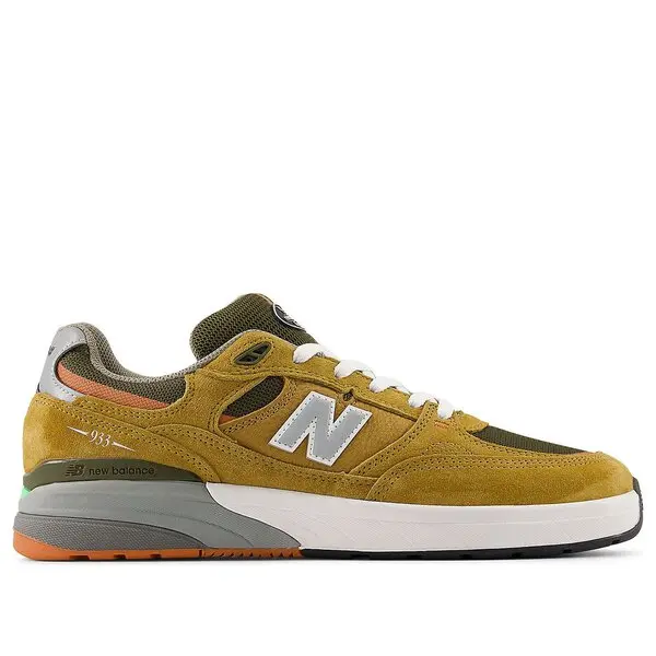 NEW BALANCE Numeric 933 'andrew Reynolds Wheat' Sneakers - Wheat/silver/olive