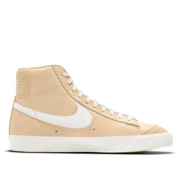 Nike Blazer Mid '77 High-top Sneakers - Creamyellow/white