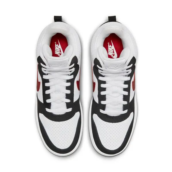 Nike Court Borough Mid Top Sneakers - Black/white