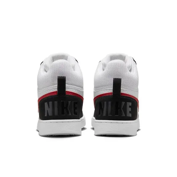 Nike Court Borough Mid Top Sneakers - Black/white
