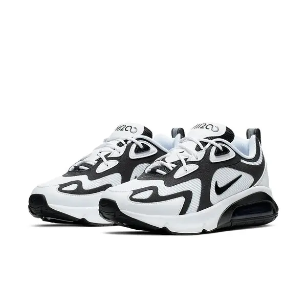 Nike Max 200 Athletic Sneakers - Black/white/blue