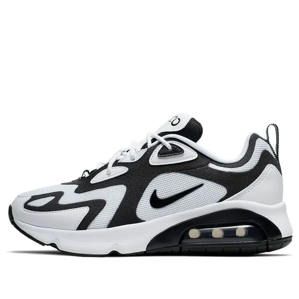 Nike Max 200 Athletic Sneakers - Black/white/blue