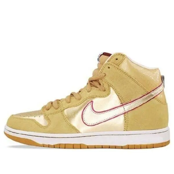 Nike Dunk High Premium 'koston' Sneakers - Gold/yellow/gold