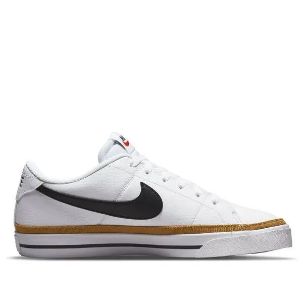 Nike Court Legacy Next Nature "white Desert Ochre - Black/white