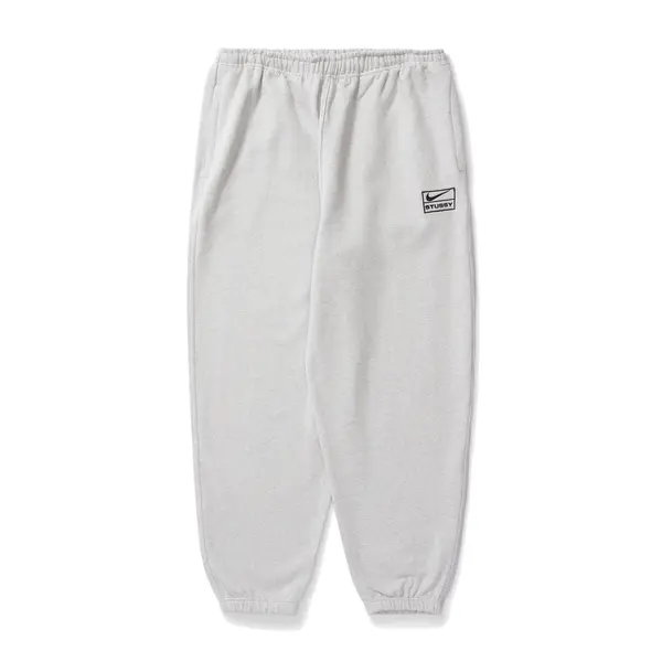 Nike X Stussy Ss24 Sweatpants 'grey Black - Grey/black