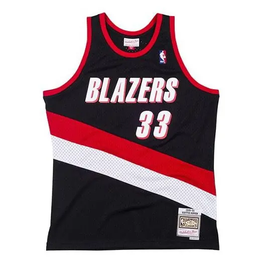 Mitchell & Ness Retro Blazers Basketball Jersey