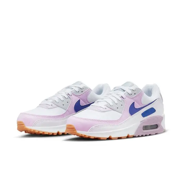 Nike Max 90 Low Top Sneakers - White/pink/gray