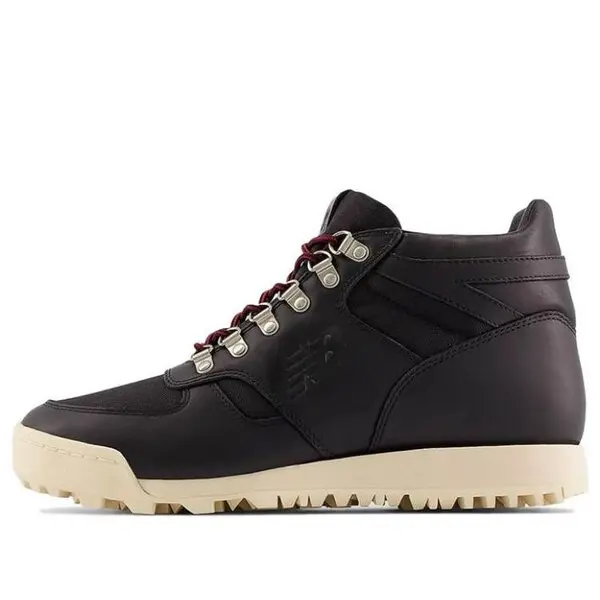 NEW BALANCE Rainier High Top Lace Up Sneakers - Black/macadamia Nut