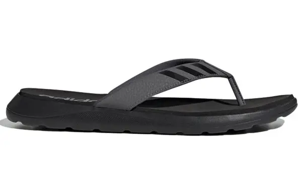 Adidas Comfort Sandal 'black Grey - Black/gray