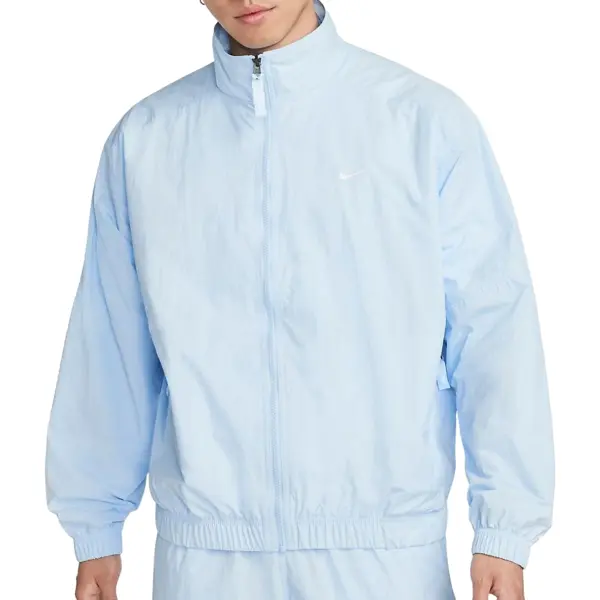 Nike Solo Swoosh Track Jacket - Celestine Blue
