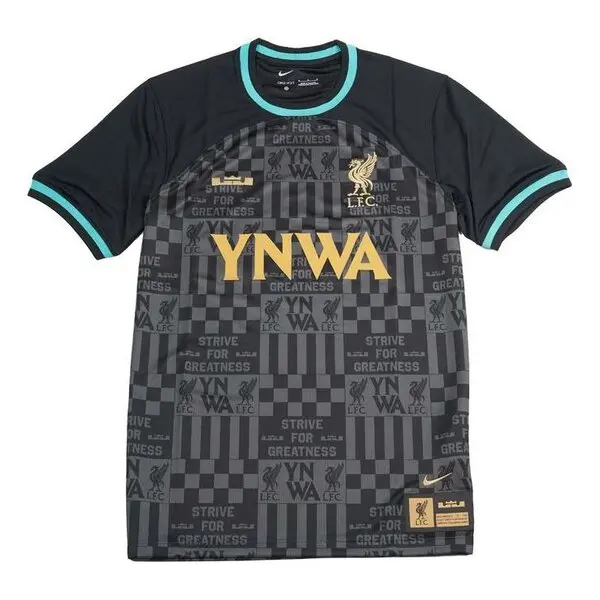 Nike Liverpool X Lebron James 23/24 Fourth Jersey - Black