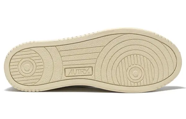AUTRY Dallas Low Top Leather Sneakers - White/black