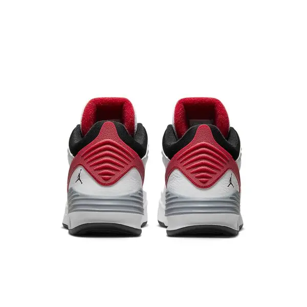 JORDAN Max Aura 5 "white Black Varsity Red" Sneakers - White/varsity Red/wolf Grey