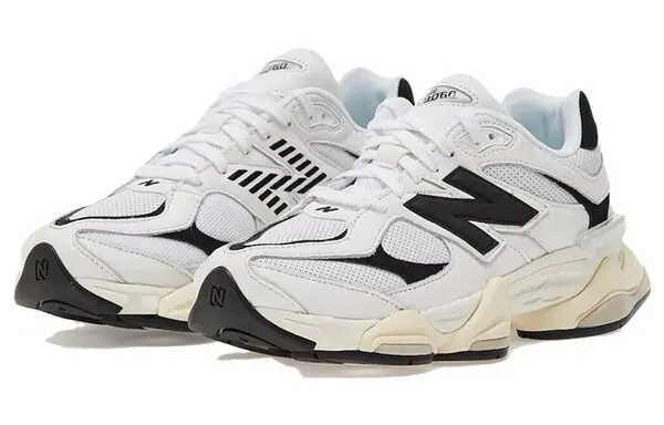 NEW BALANCE 9060 Athletic Sneakers - White/black-sail