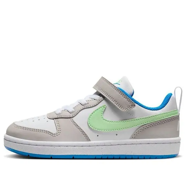 Nike Court Borough Low Recraft Sneakers - White/grey/green