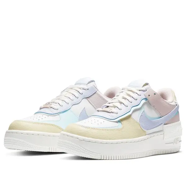 Nike Force 1 Shadow Sneakers - White/blue