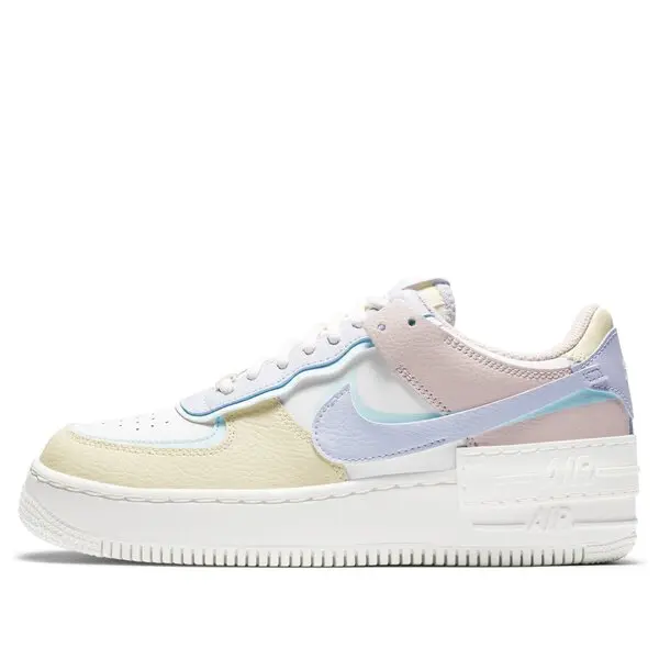 Nike Force 1 Shadow Sneakers - White/blue