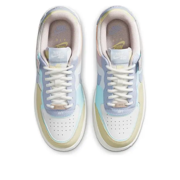 Nike Force 1 Shadow Sneakers - White/blue