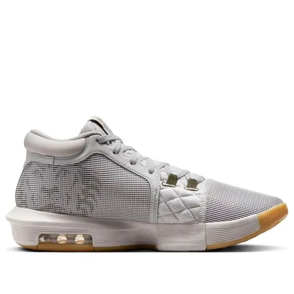Nike Lebron Witness High Top Athletic Sneakers - White/gum