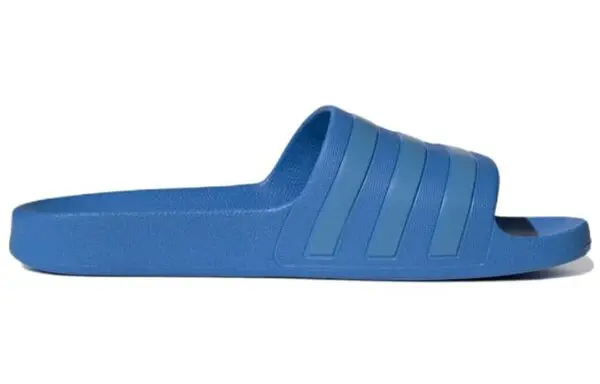 Adidas Adilette Aqua Slides - Blue Rush/sky Rush/blue Rush