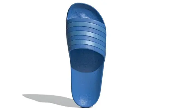 Adidas Adilette Aqua Slides - Blue Rush/sky Rush/blue Rush