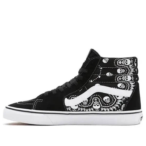 VANS Sk8-hi Bandana Sneakers - Black