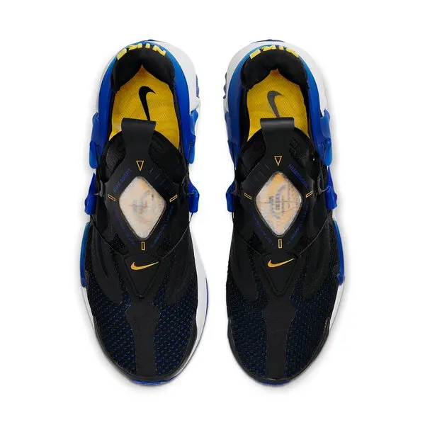 Nike Adapt Huarache High Top Sneakers - Black/blue