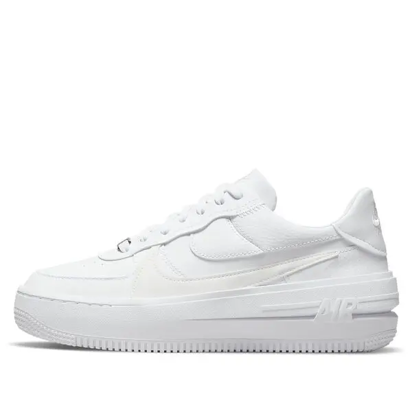 Nike Force 1 Pltaform 'triple Sneakers - White