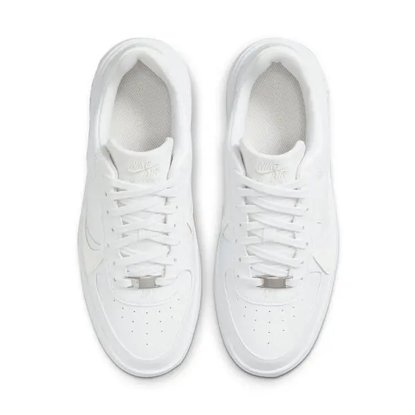 Nike Force 1 Pltaform 'triple Sneakers - White