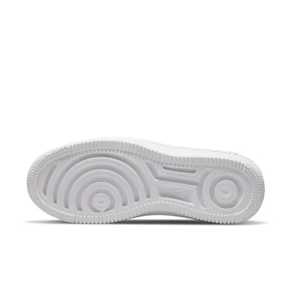 Nike Force 1 Pltaform 'triple Sneakers - White