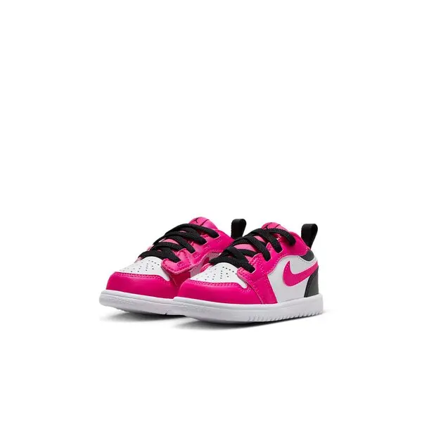 JORDAN 1 Low Sneakers - Fierce Pink/black/white