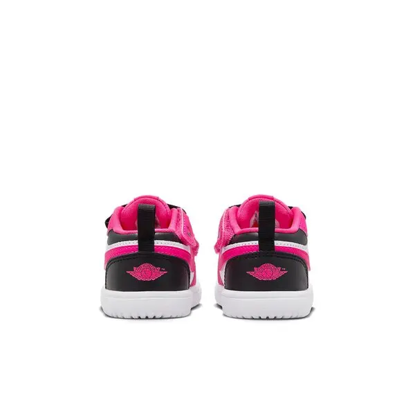 JORDAN 1 Low Sneakers - Fierce Pink/black/white