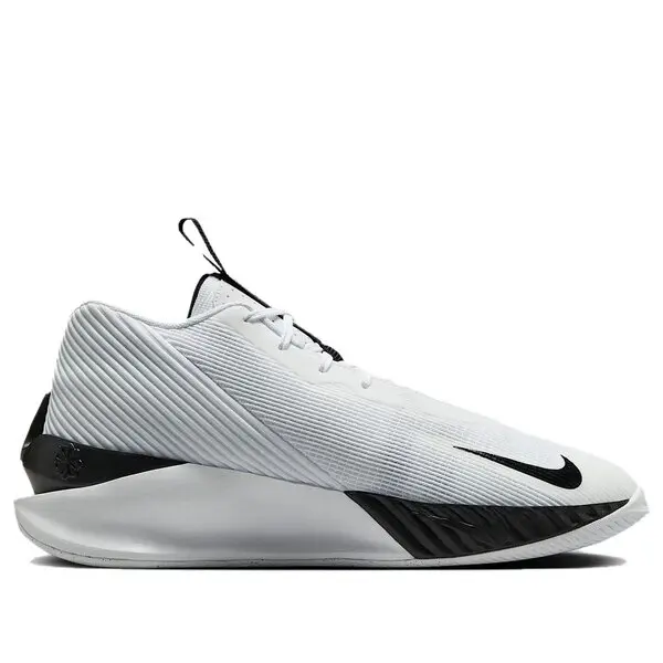 Nike Zoom Gt Jump Academy Athletic Sneakers - White/black/metallic Silver