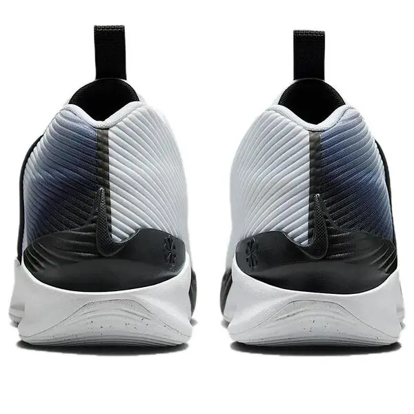 Nike Zoom Gt Jump Academy Athletic Sneakers - White/black/metallic Silver