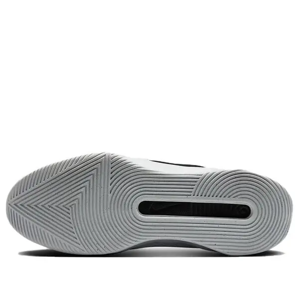 Nike Zoom Gt Jump Academy Athletic Sneakers - White/black/metallic Silver