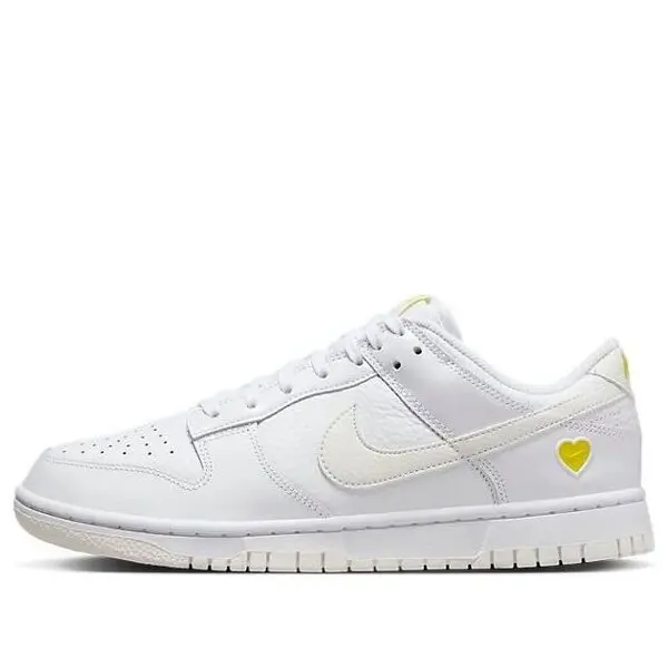 Nike Dunk Low 'valentine's Day Yellow Heart - White