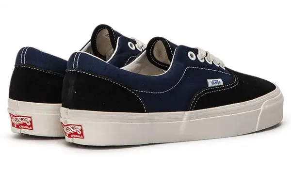 VANS Era Lx Suede Canvas Low Top Sneakers - Blue/black