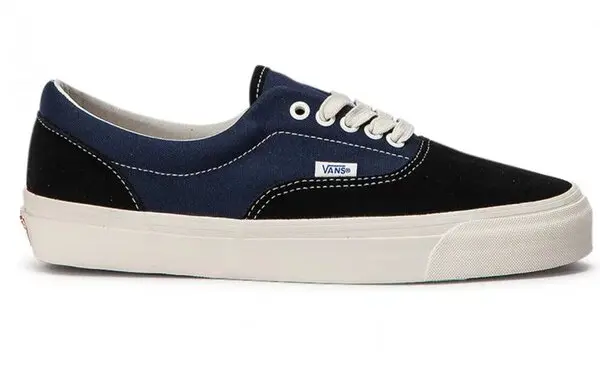 VANS Era Lx Suede Canvas Low Top Sneakers - Blue/black
