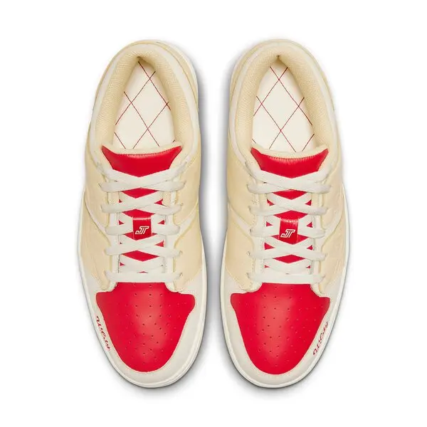 JORDAN Nu Retro 1 Low 'fresh Ink' Sneakers - Creamyellow