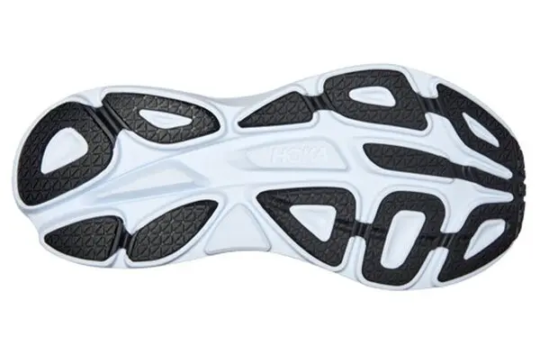Hoka One One Bondi Running Shoe - Black/white
