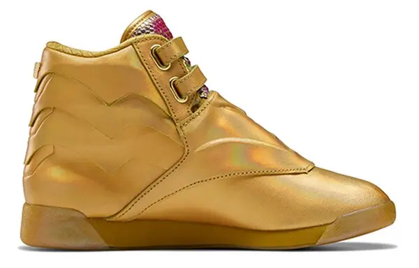 REEBOK Wmns Freestyle Hi 'golden Eagle Armor