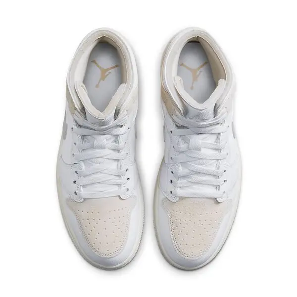 JORDAN 1 Mid Se Craft Sneakers - White/tech Grey/sail