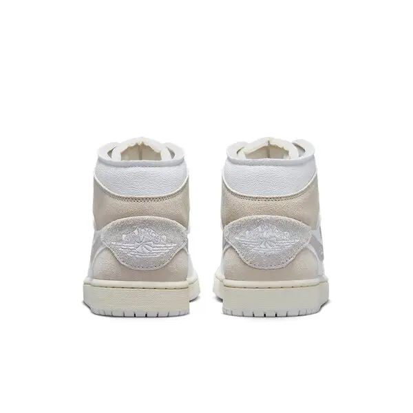 JORDAN 1 Mid Se Craft Sneakers - White/tech Grey/sail