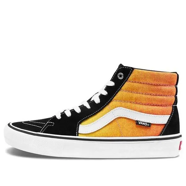 VANS Sk8-hi Pro High Top Sneakers - Black/orange