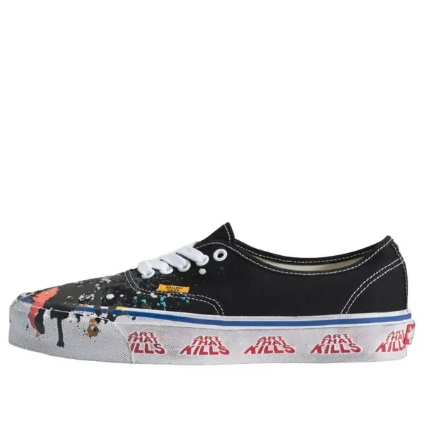 VANS Gallery Dept. X Authentic 44 "art That Kills" Sneakers - Black